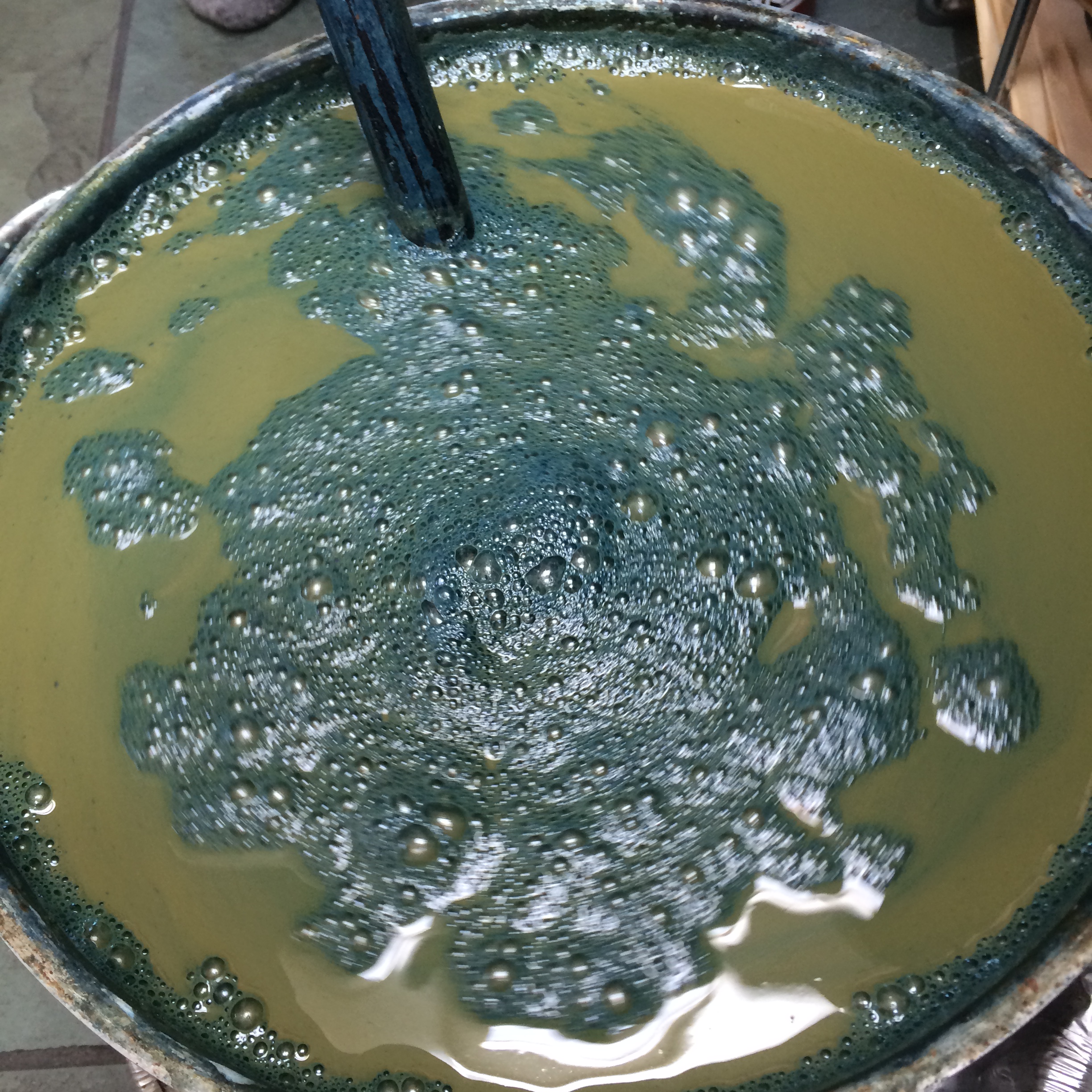 Making an indigo vat :: Part 1 of 2. | Natural Dye Workshop with Michel ...